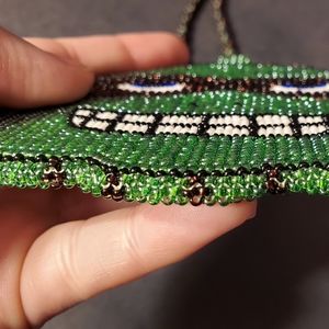 Accessories | Hand Made Beaded Ninja Turtle Medallion | Poshmark